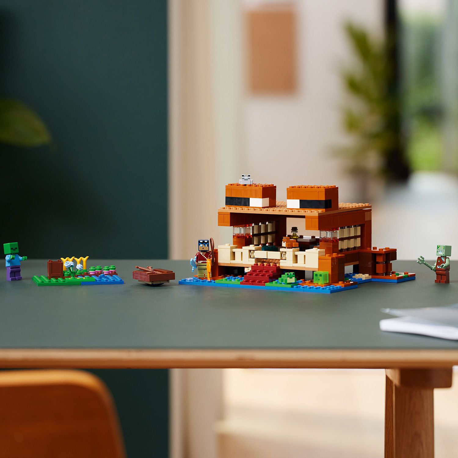 Jual LEGO Minecraft 21256 The Frog House (400 Pieces) Mainan Balok (8 ...