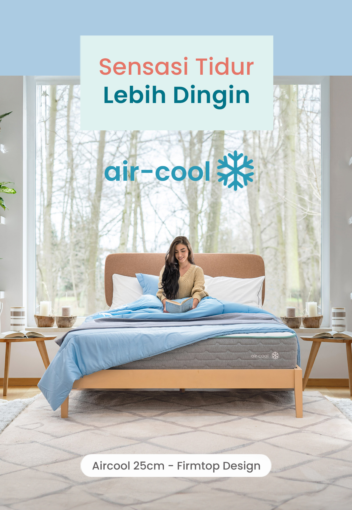 Jual Kasur Dingin Quantum Dreambox AirCool 25cm | Cooling Mattress ...