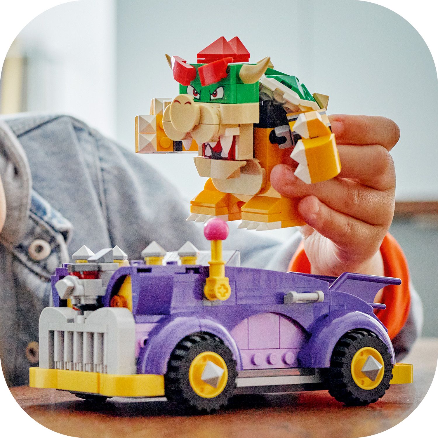 Jual LEGO Super Mario 71431 Bowser's Muscle Car Expansion Set (458 ...
