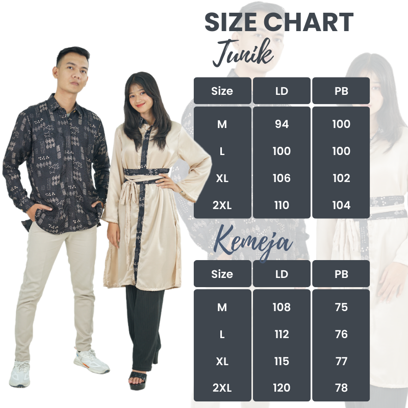 Jual BATIK TRUSMI Set Couple Tunik dan Kemeja Batik Motif Mega Mendung CRCK | Shopee Indonesia