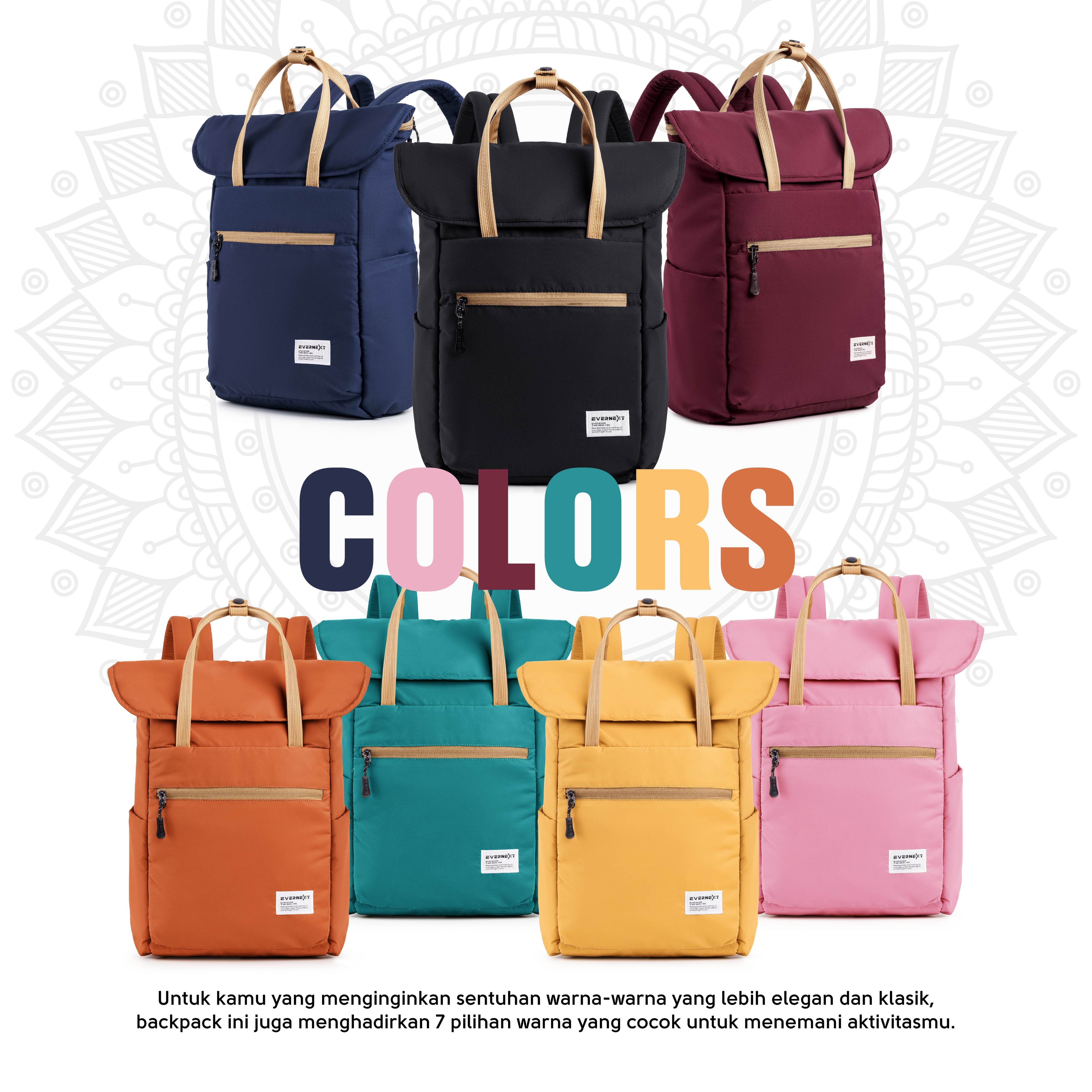 Jual Evernext - Tas Ransel Wanita Tas Sekolah Tas Kuliah Wanita ...