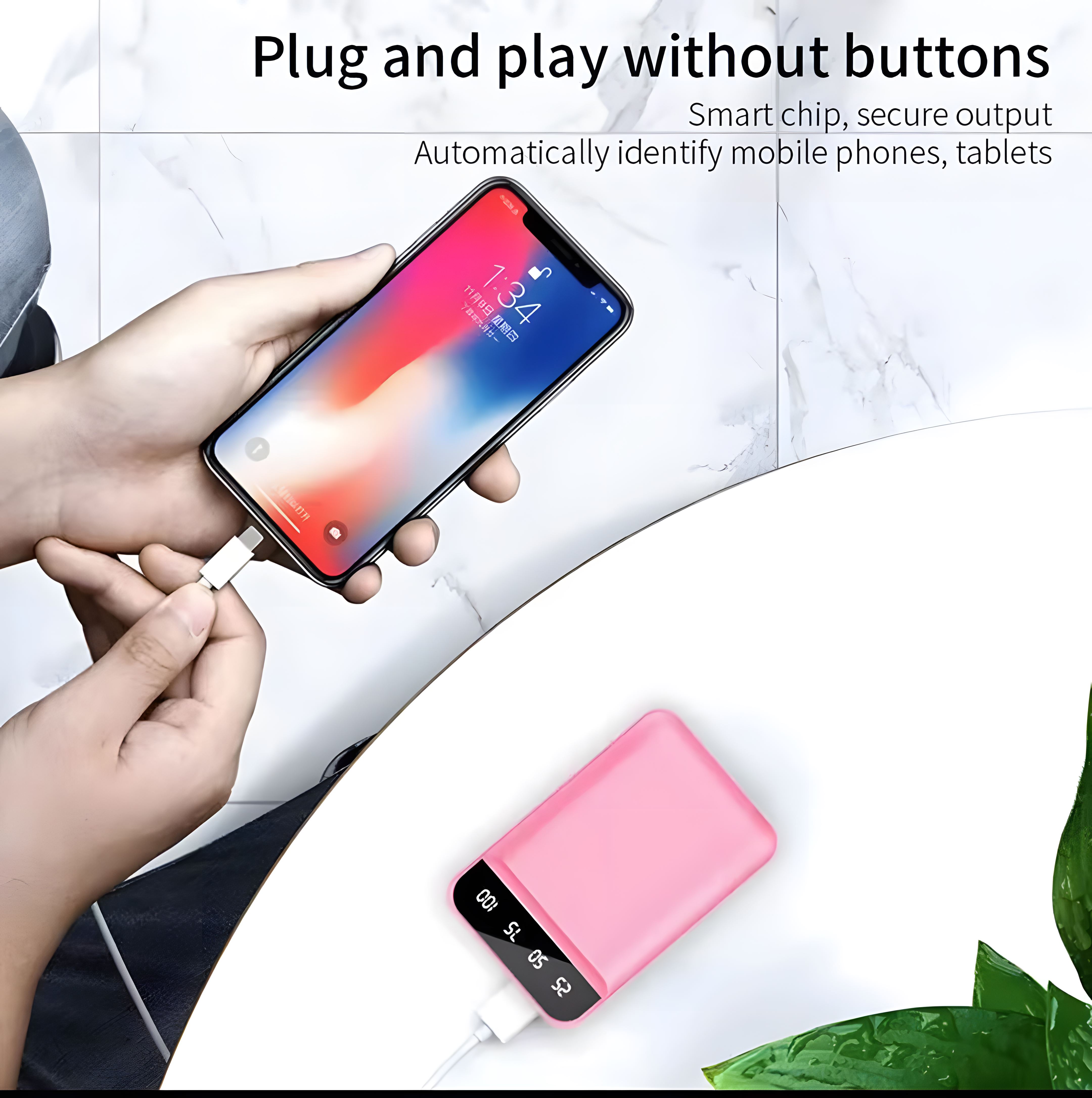 Jual WANKEI LENTIVEN PowerBank 20000mAh Mini Cute Fast Charging Dual ...