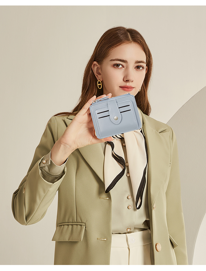 Jual MOSSDOOM Nora Card Holder Dompet Mini Wanita | Shopee Indonesia