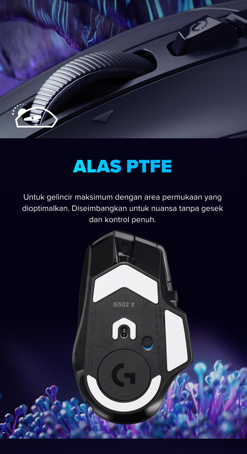 Jual Logitech G502 X Plus HERO High Performance Mouse Gaming Wireless RGB | Shopee Indonesia