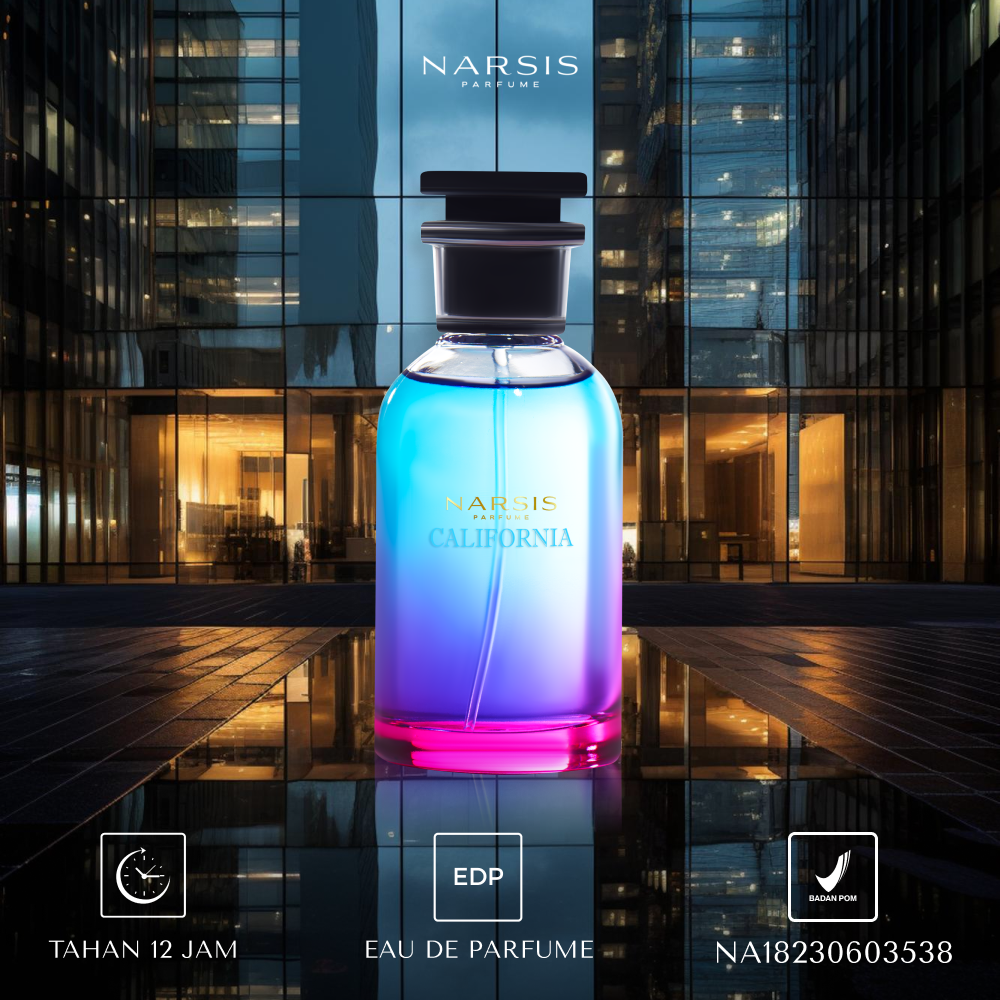 Jual NARSIS California Eau de Parfume 1PCS - Parfum Unisex | Shopee ...