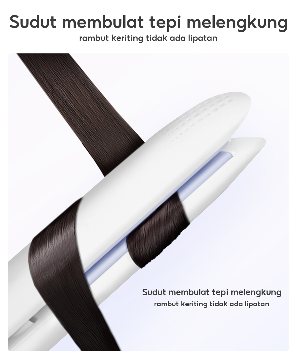 Jual Simplus Catokan Pelurus & Pengeriting Rambut 2-in-1 Mini Desain Portabel | Shopee Indonesia
