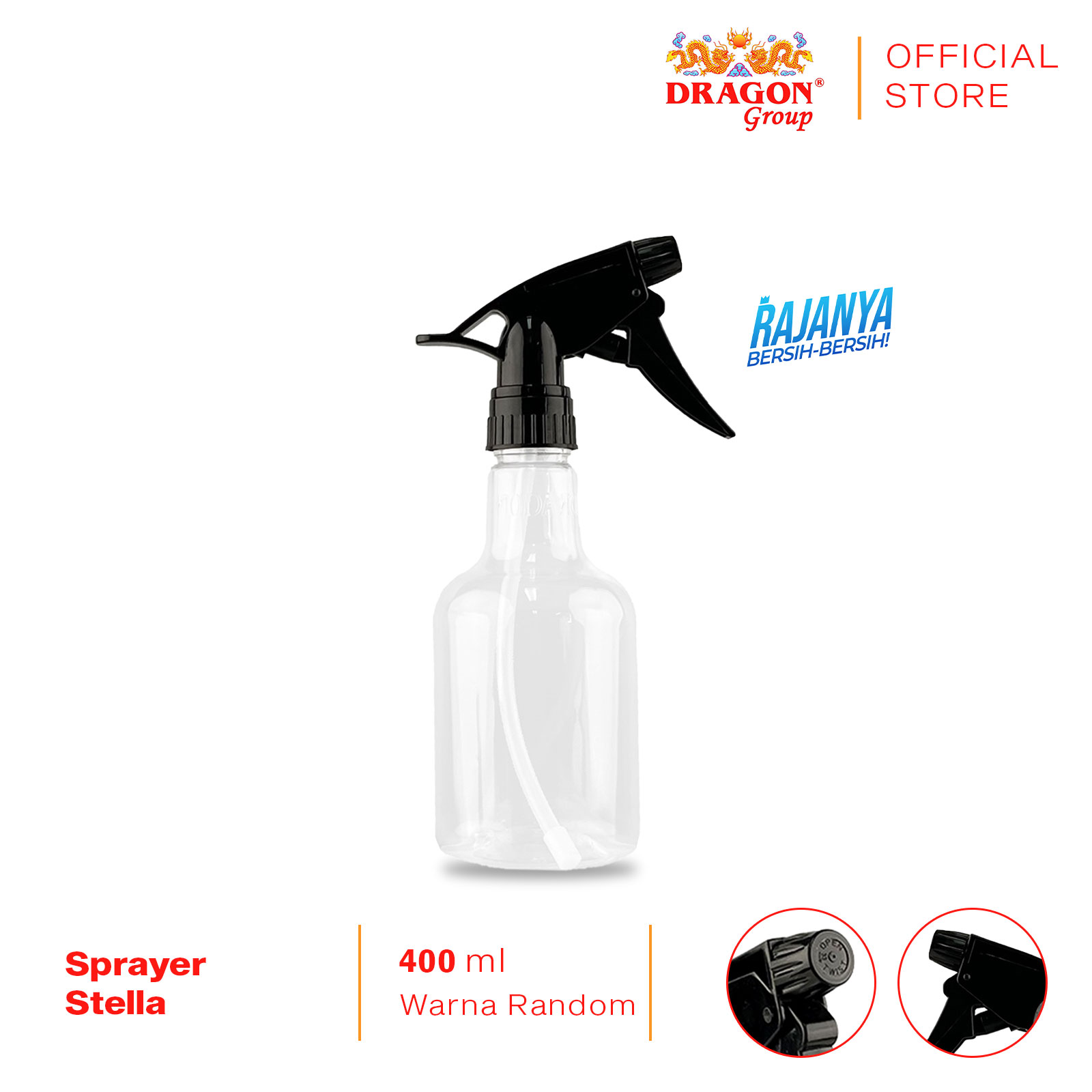 Jual DRAGON Botol Jet Sprayer 400ml Stella Alat Semprotan Spray Bottle ...