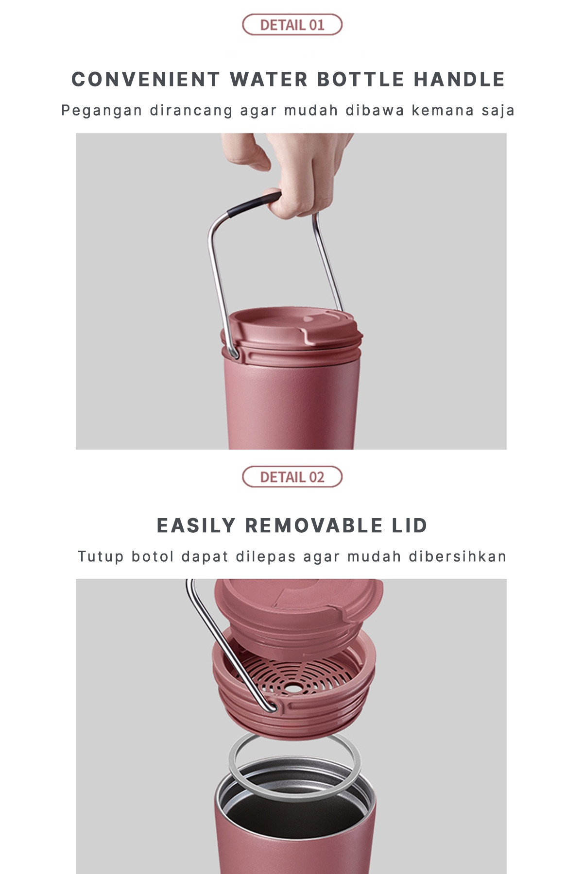 Jual LocknLock Bucket Tumbler Air Minum 540ml - LHC4269 | Shopee Indonesia