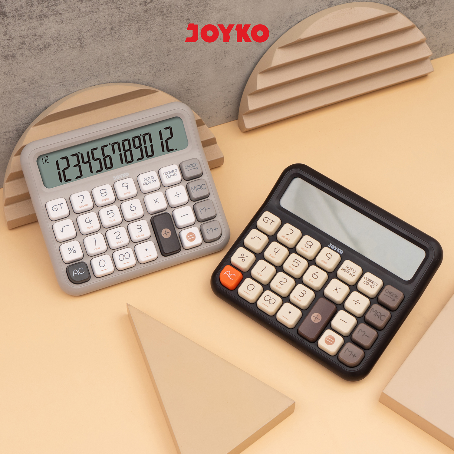 Jual Calculator Kalkulator Joyko CC-63BCO 12 Digits Check & Correct ...