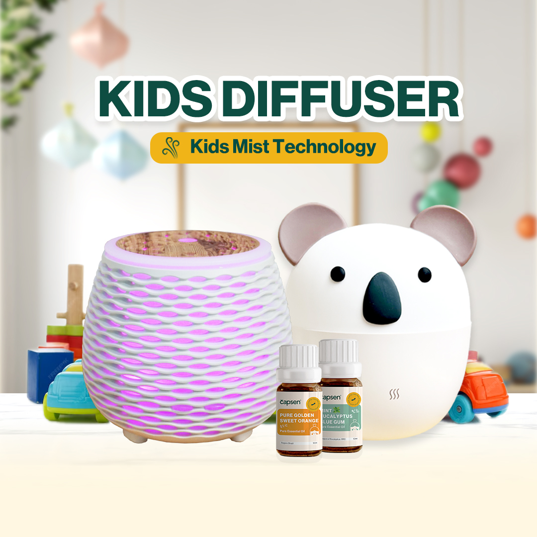 Jual CAPSEN Kids Diffuser Essential Oil Aromatherapy Diffuser ...