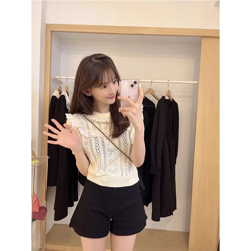 Jual Newlan ZZ100 Sweater Rajutan Potongan Tipis Longgar Untuk Wanita ...