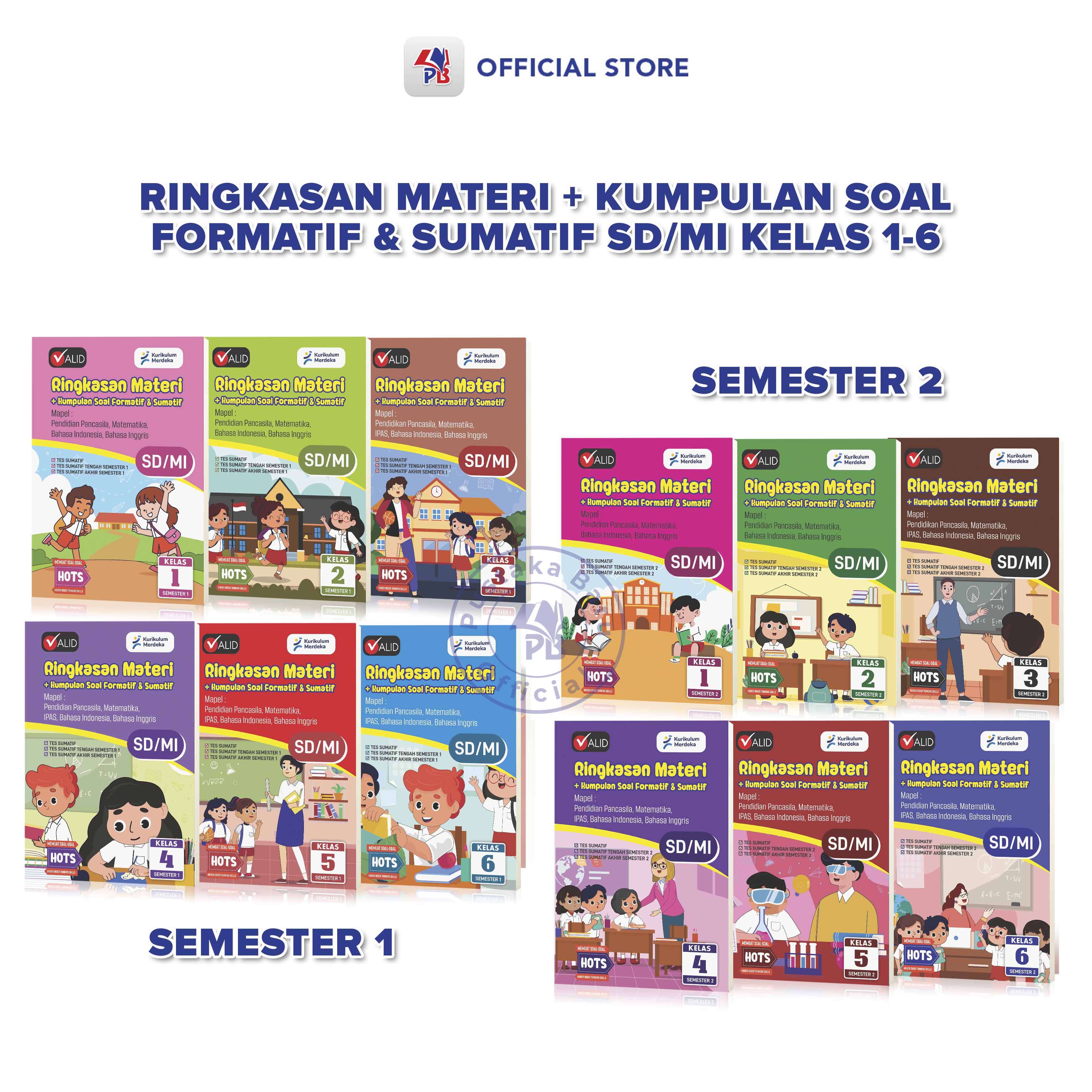 Jual Buku Lembar Kerja Peserta Didik (LKPD )/ Buku LKS SD Kurikulum Merdeka Kelas 1 2 3 4 5 6 ...
