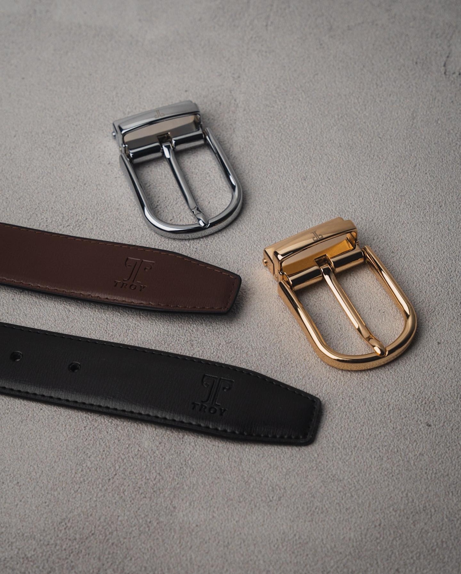 Jual TROY Sabuk Ikat Pinggang Pria Setengah Lingkaran Model Jarum ...