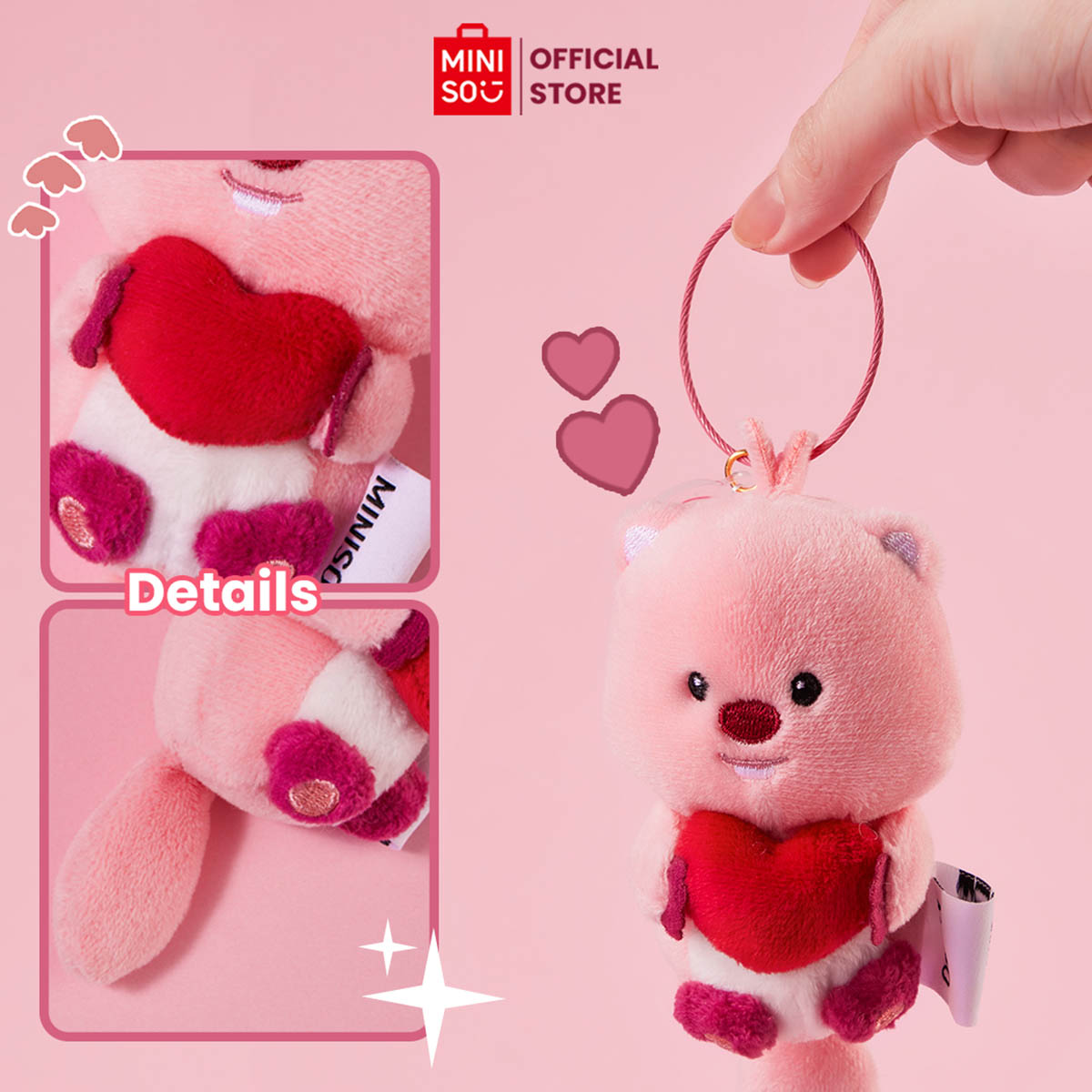 Jual Miniso x ZANMANG Loopy Collection Liontin Mewah Plush Pendant ...