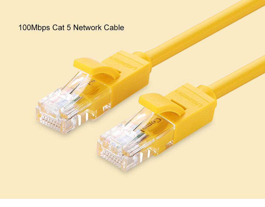 Jual UGREEN Kabel LAN RJ45 Cat 5e UTP Gigabite Ethernet 100Mbps 1M 5M ...