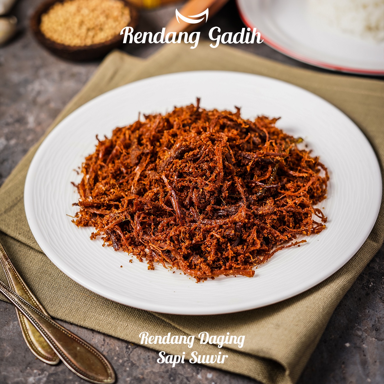 Jual Rendang Gadih - Rendang Daging Sapi Suwir 150 g | Shopee Indonesia