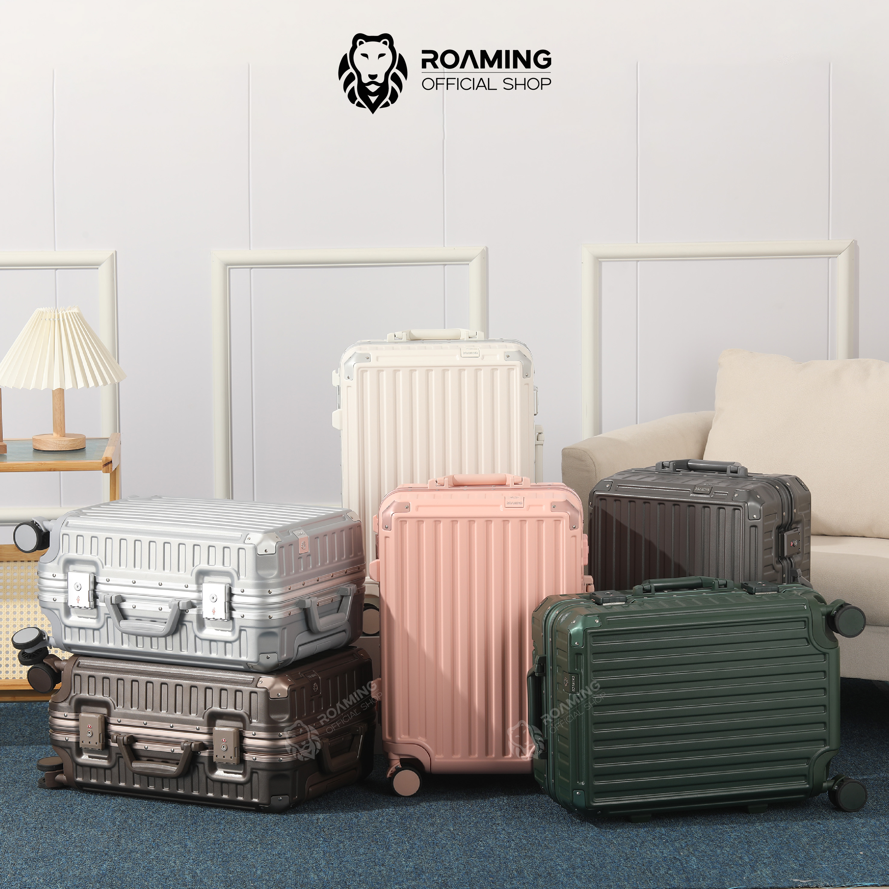 Jual Roaming Koper Kabin & Bagasi Warna Baru R067 | Shopee Indonesia