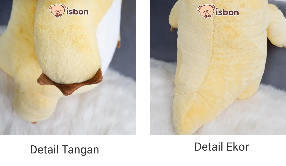 Jual ISTANA BONEKA Dino Kuning Squishy Yellow Dino 32inch Mini Lucu ...
