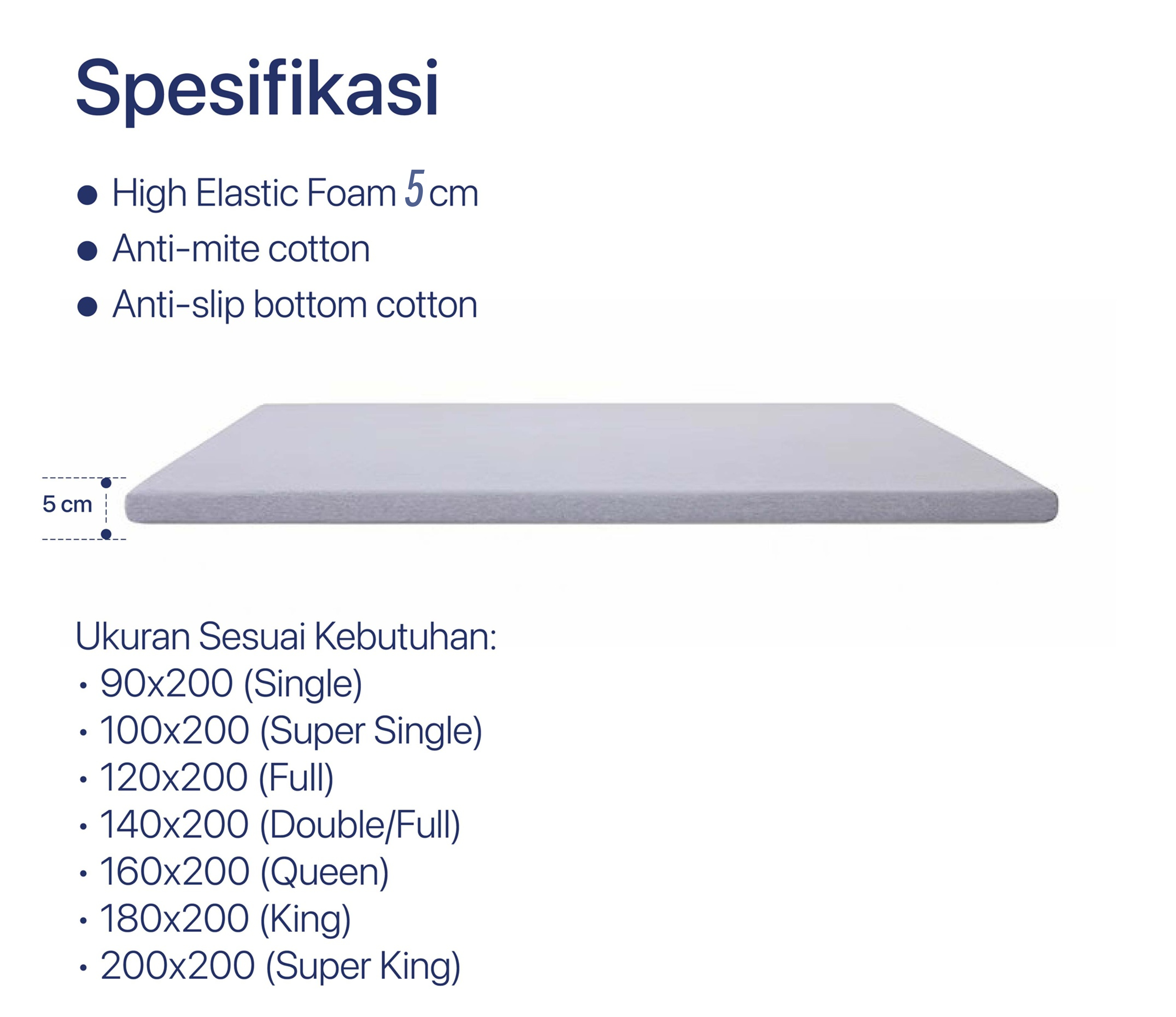 Jual Homedoki Cloud Series / Foam Mattress / Kasur Busa Premium / Kasur ...
