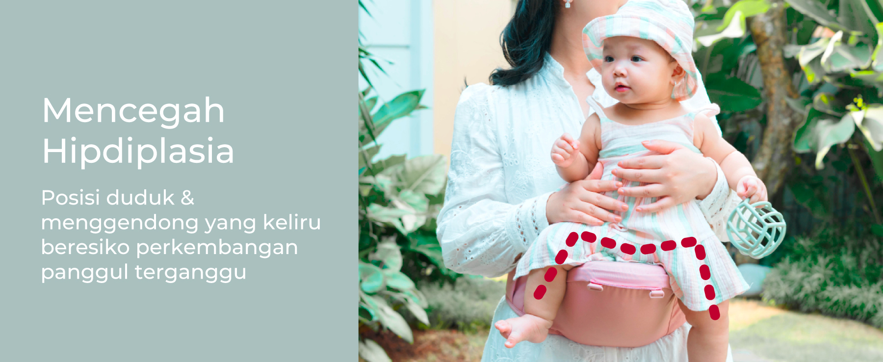 Jual MOOIMOM Gendongan Bayi Hipseat Lembut & Ringan - Lightweight ...