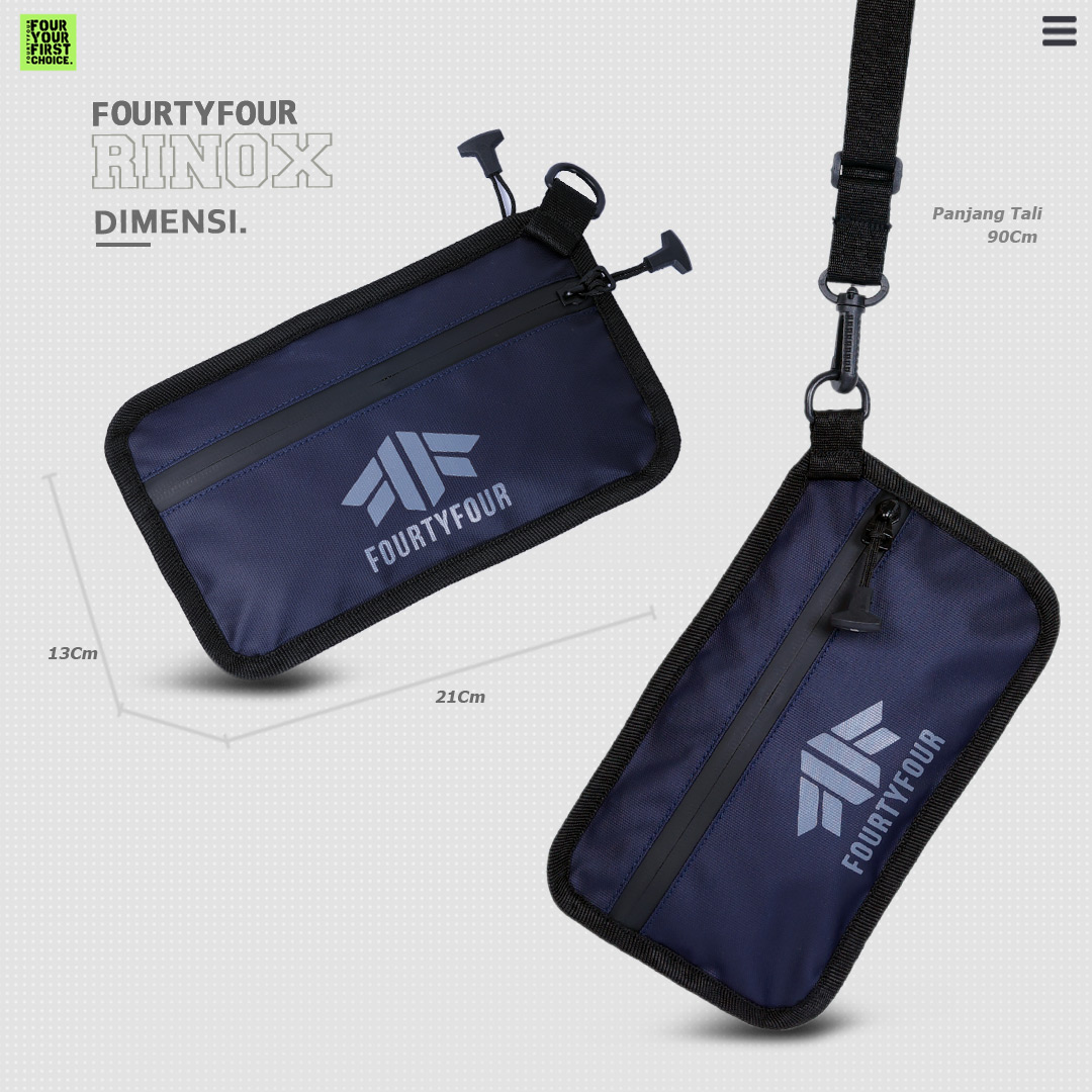 Jual FOURTYFOUR RENOX - Sling Phone Pouch HP Wallet Waterproof Sling ...