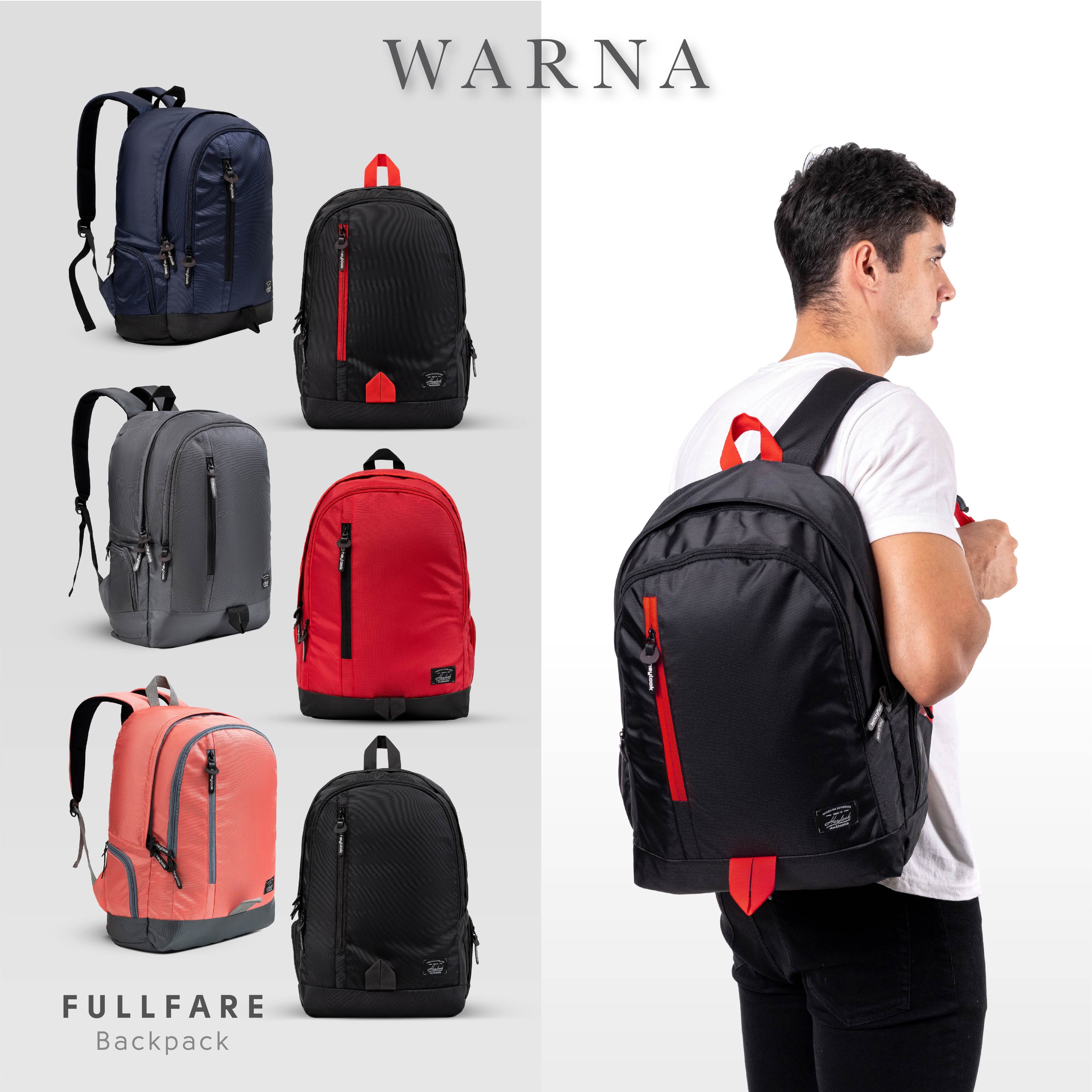 Jual HEYLOOK - Backpack FULLFARE Tas Ransel Laptop Pria Wanita Tas ...