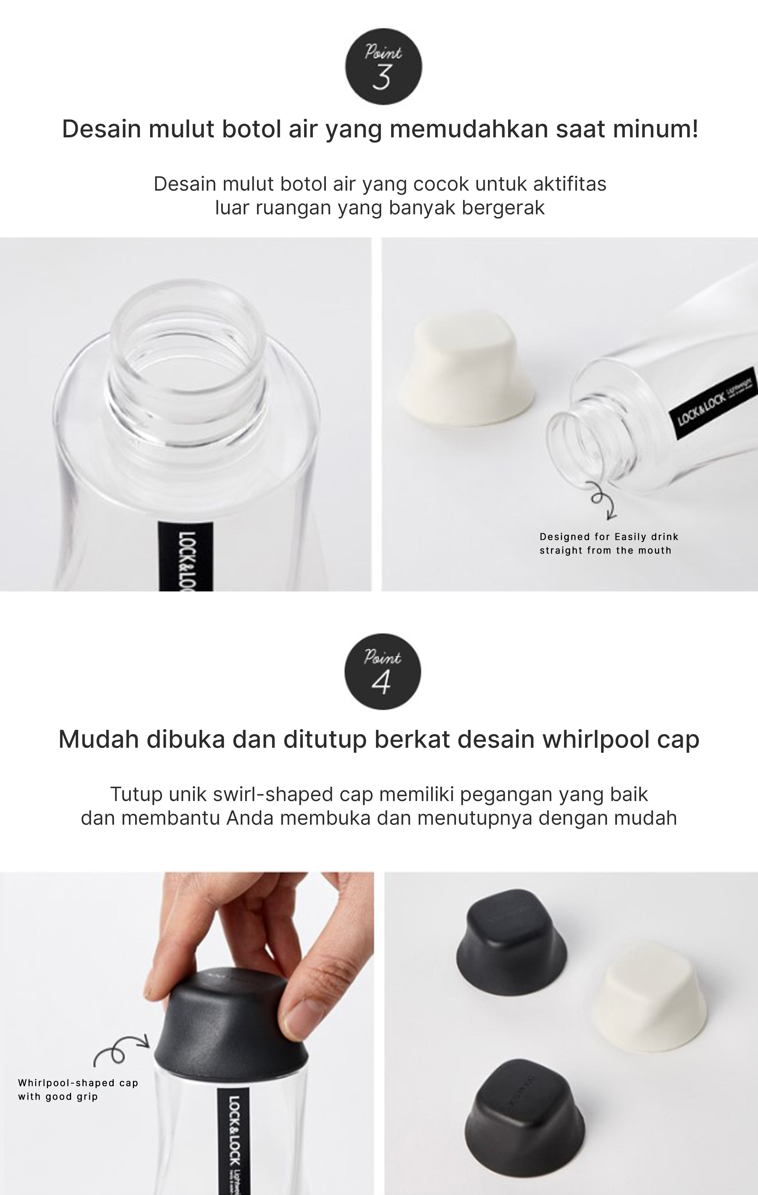 Jual LocknLock Iceberg Botol Minum 560ml - HAP558 | Shopee Indonesia