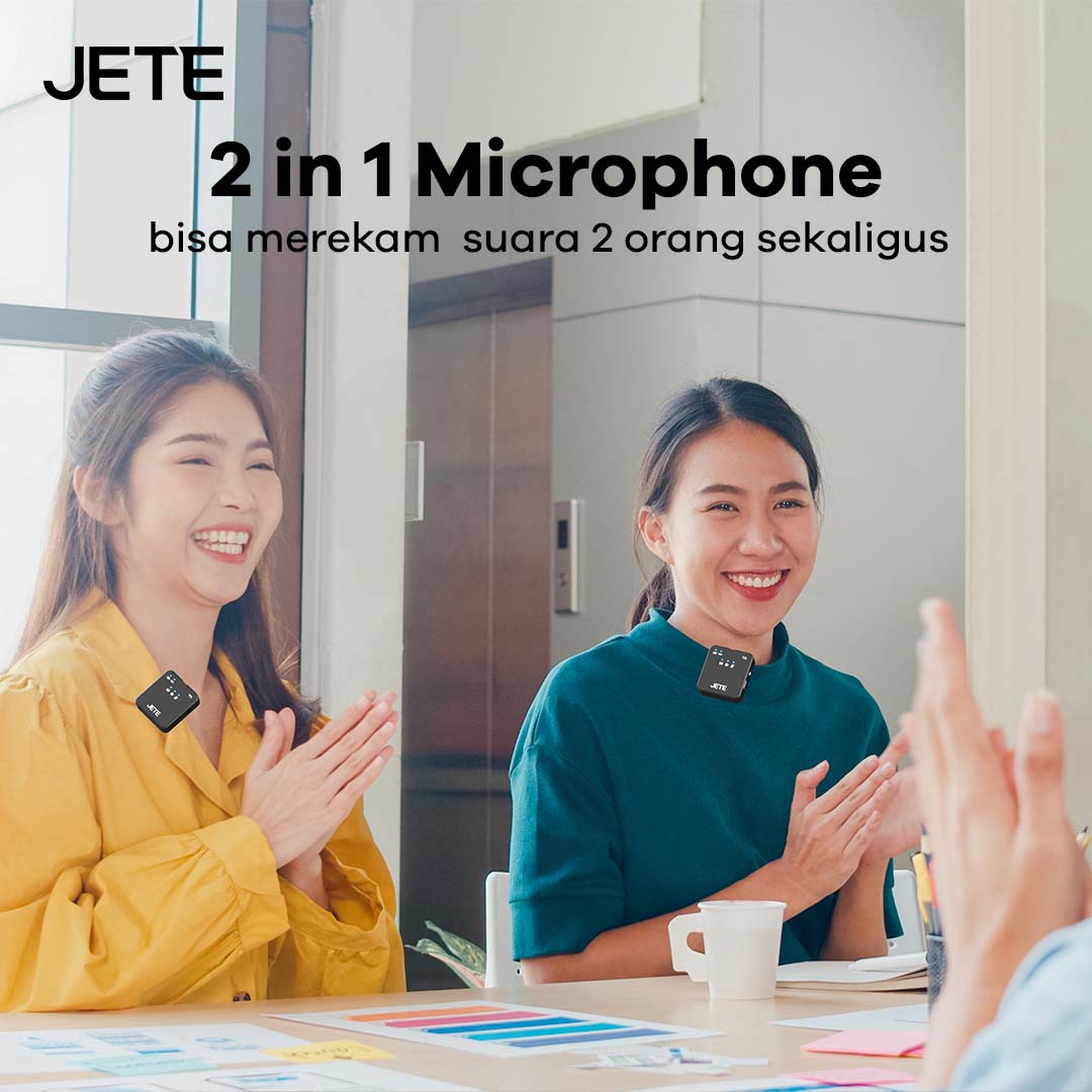 Jual Mic JETE Clip on MX1 2in1 Series - Garansi 2 Tahun | Shopee Indonesia