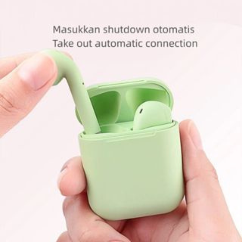 Jual Headset Bluetooth YESPLUS Inpods I12P TWS Bluetooth 5.0 Macarone ...