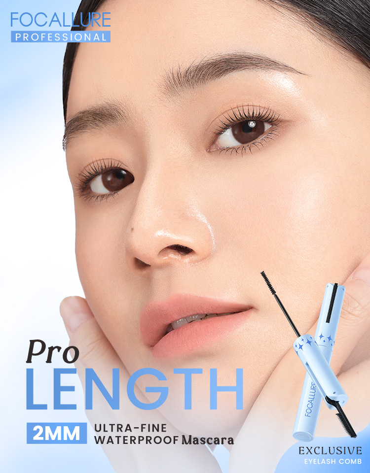 Jual FOCALLURE 2PCS Set Mascara Primer & 2MM Ultra-fine Waterproof ...