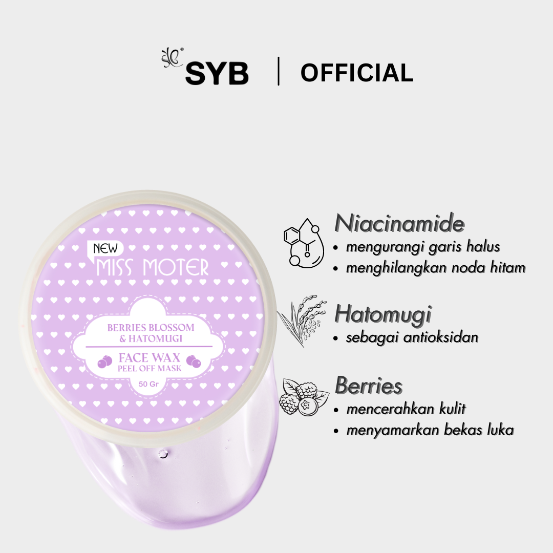 Jual NEW SYB MISS MOTER WAX PEEL OFF MASK (MASKER WAJAH, TANGAN & KAKI ...