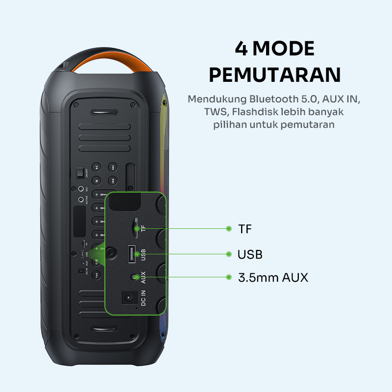Jual ROBOT Speaker Karaoke Bluetooth | Speaker Mic Super Bass ...