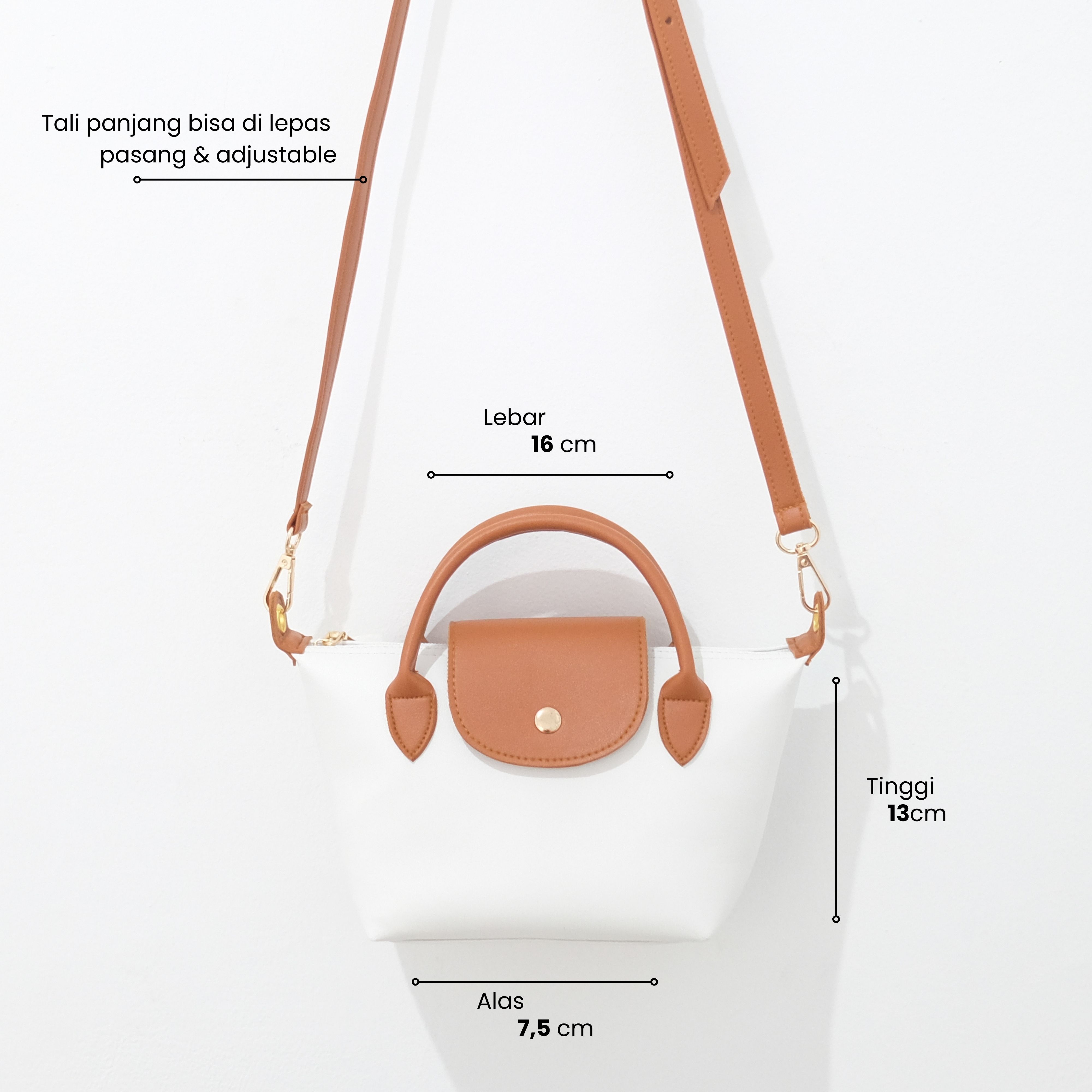 Jual Hirakiya - Mirai Small Bag Tas Selempang Wanita 2in1 Free Goodie ...