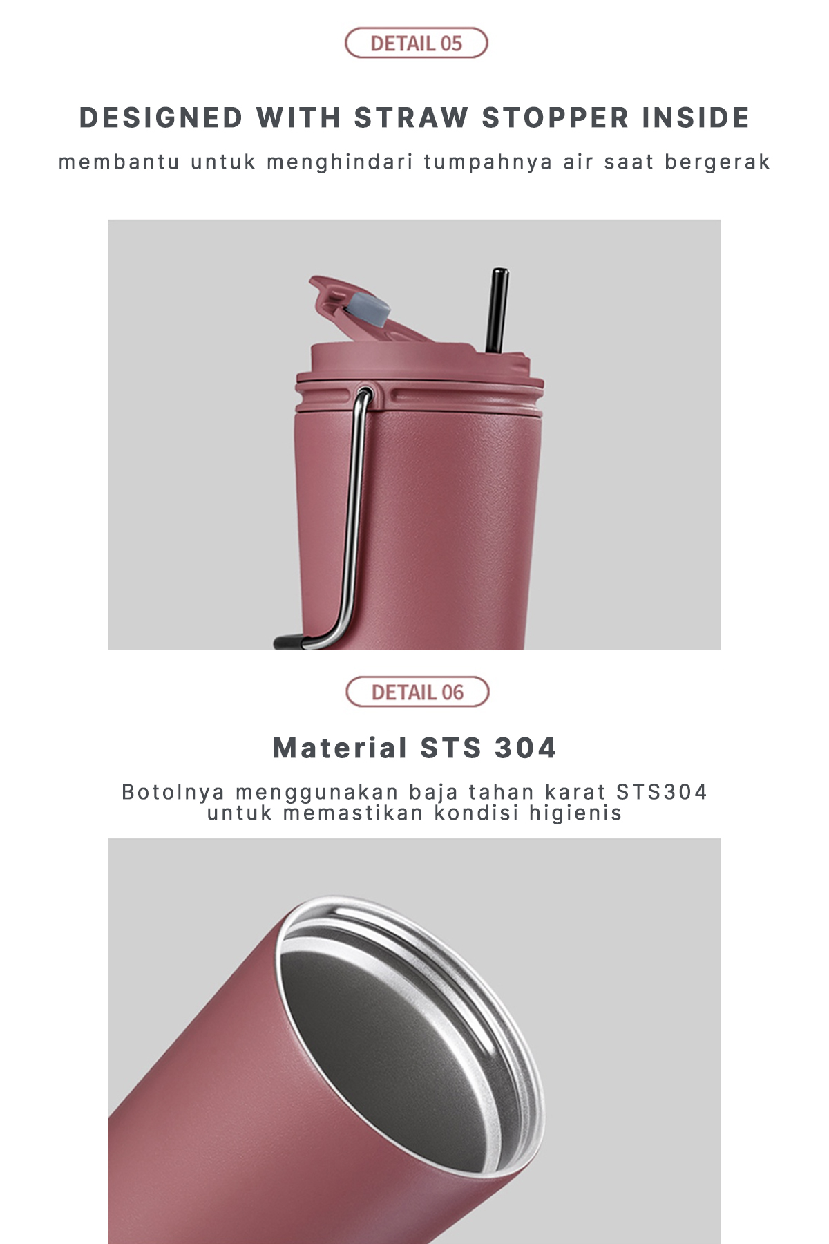 Jual LocknLock Bucket Tumbler Air Minum 540ml - LHC4269 | Shopee Indonesia