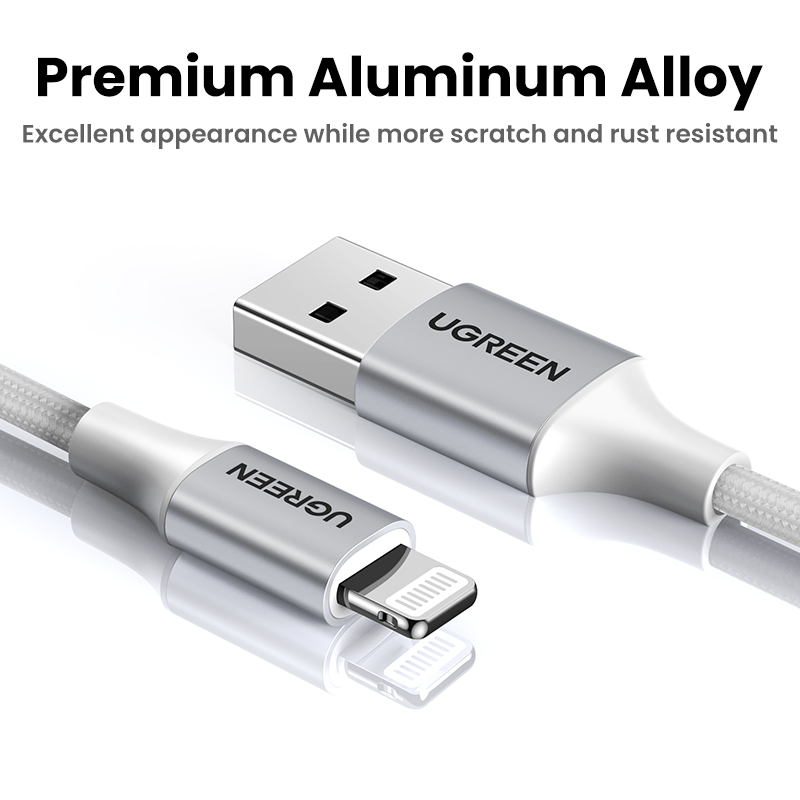 Jual UGREEN Kabel Data iPhone iPad MFi USB Lightning Dan Type C To Lightning FAST Charging ...