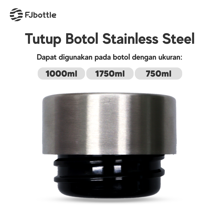 Jual FJBottle - SR2030 Tutup Botol Stainless Steel Anti Karat | Shopee ...