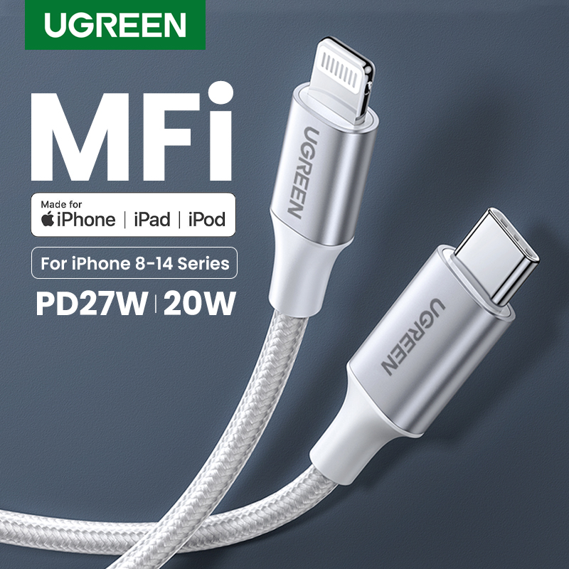 Jual UGREEN Kabel Charger MFi For iPhone X XS XR 11 12 13 14 Pro Max ...