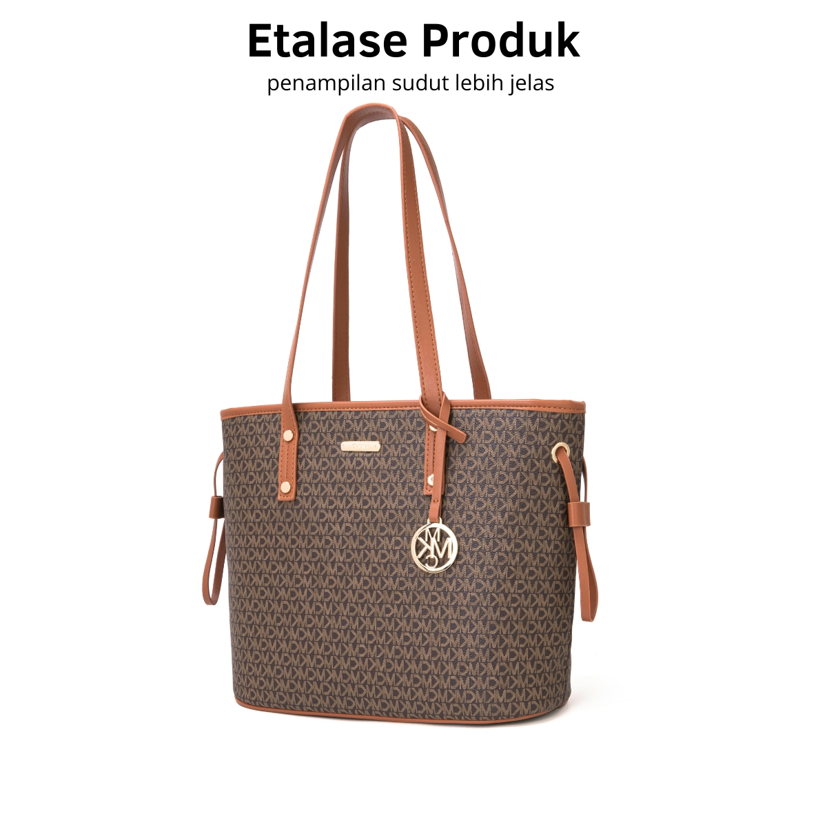 Jual MKMC Totebag Wanita Medium Tas Bahu Kondangan Kuliah Monogram ...