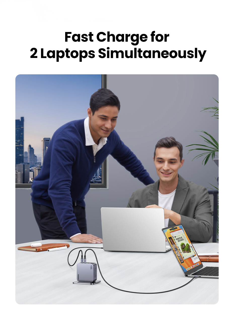 Jual UGREEN Kepala Adaptor Wall Charger 160W Nexode Pro GaN 4-Port PD ...