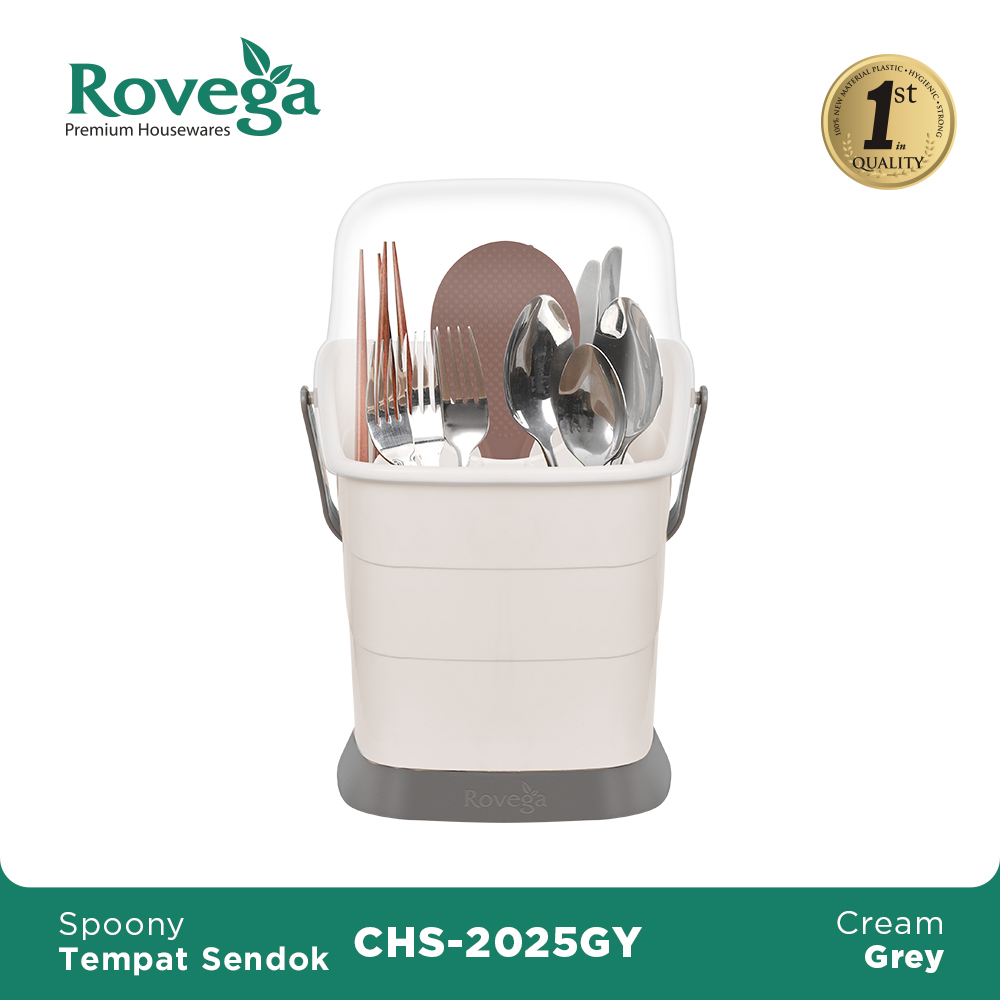 Jual Rovega Tempat Sendok Plastik Small Spoony Premium Food Grade ...