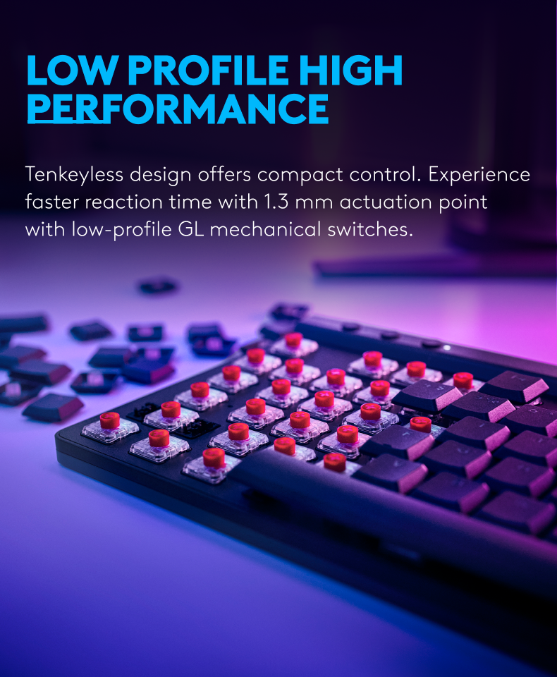 Jual Logitech G515 Keyboard Gaming Wireless LIGHTSPEED TKL, RGB ...