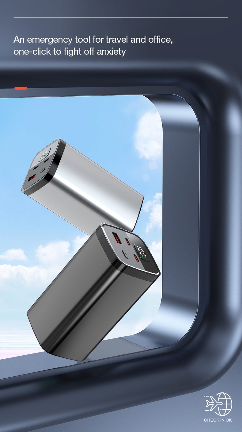 Jual EYD 65W Powerbank 20000mAh/PD3.0 Super Fast Charging Laptop Power ...