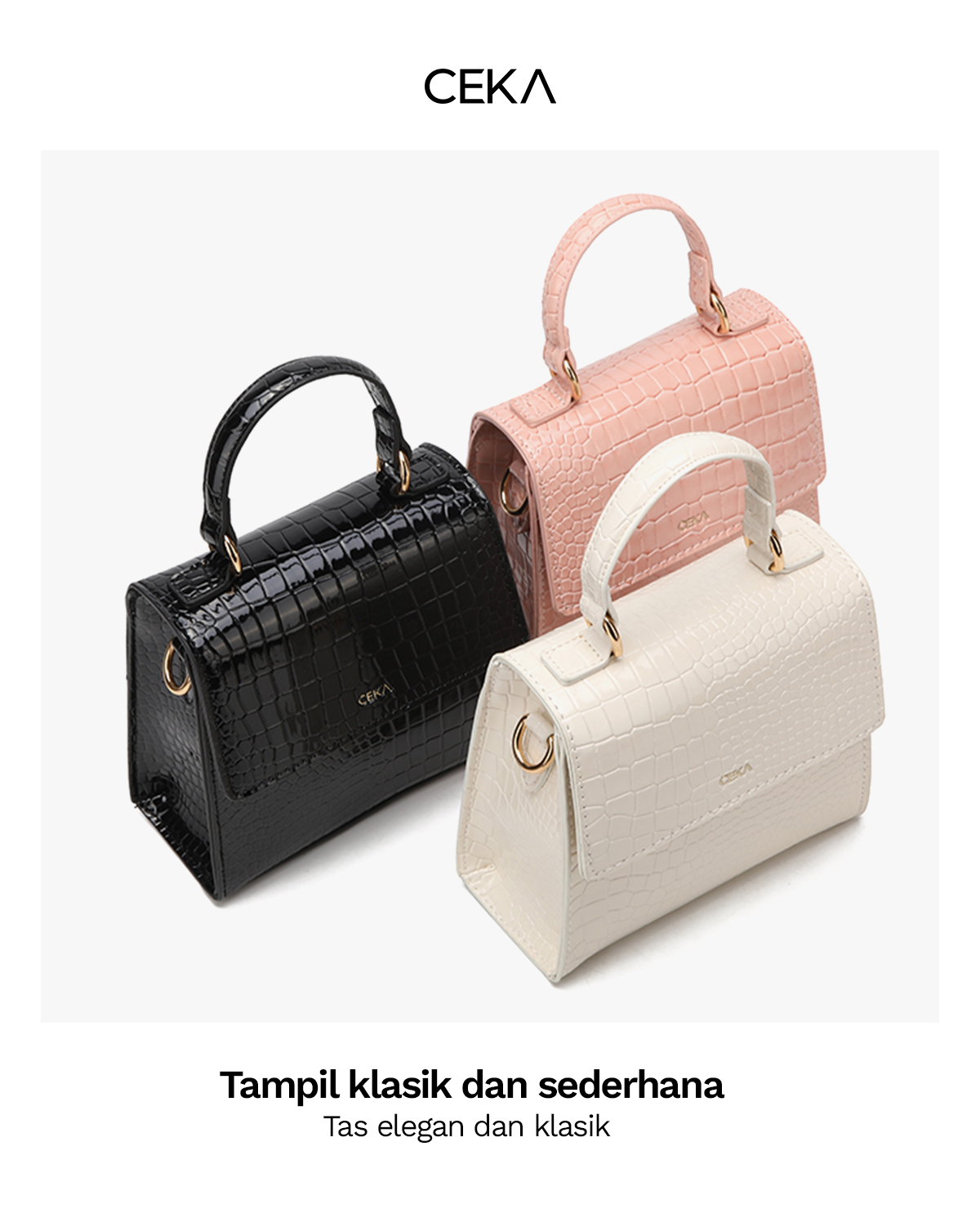 Jual CEKA Tas Selempang Tas Wanita Sling Bag Wanita Handbag Pesta ...