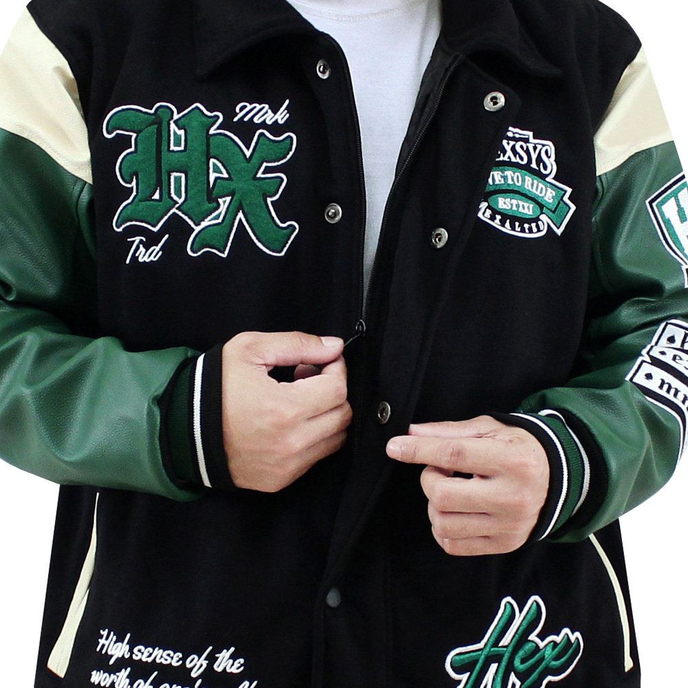 Jual Bossque X Hexsys- Honours Jaket Varsity Original Bordir Kremlin ...