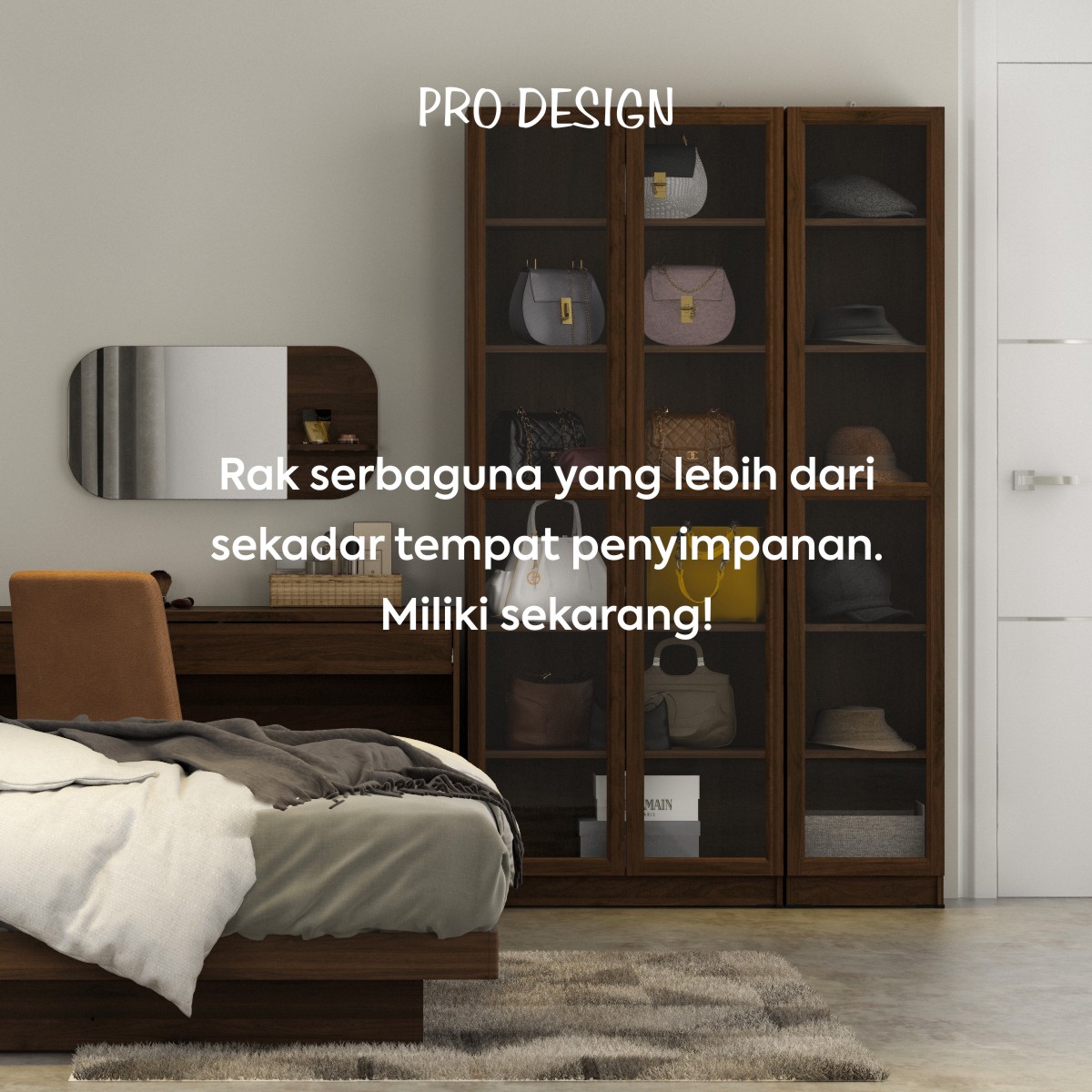 Jual Pro Design Aquila L 40 Neo Rak Buku / Rak Serbaguna / Rak Display ...