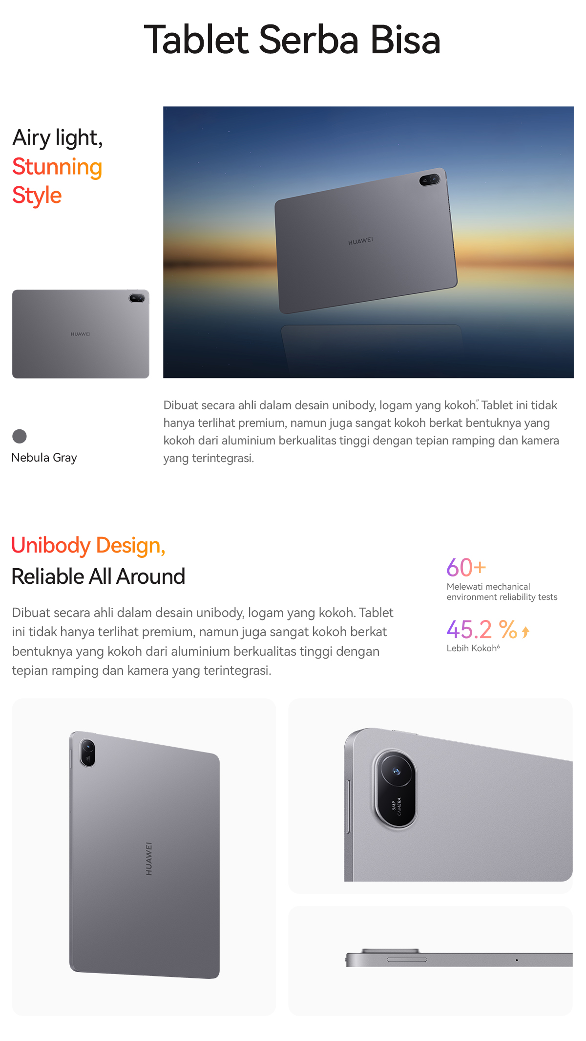 Jual [TURUN HARGA] HUAWEI MatePad SE 11" Tablet [4+128GB] | FHD+ Eye ...