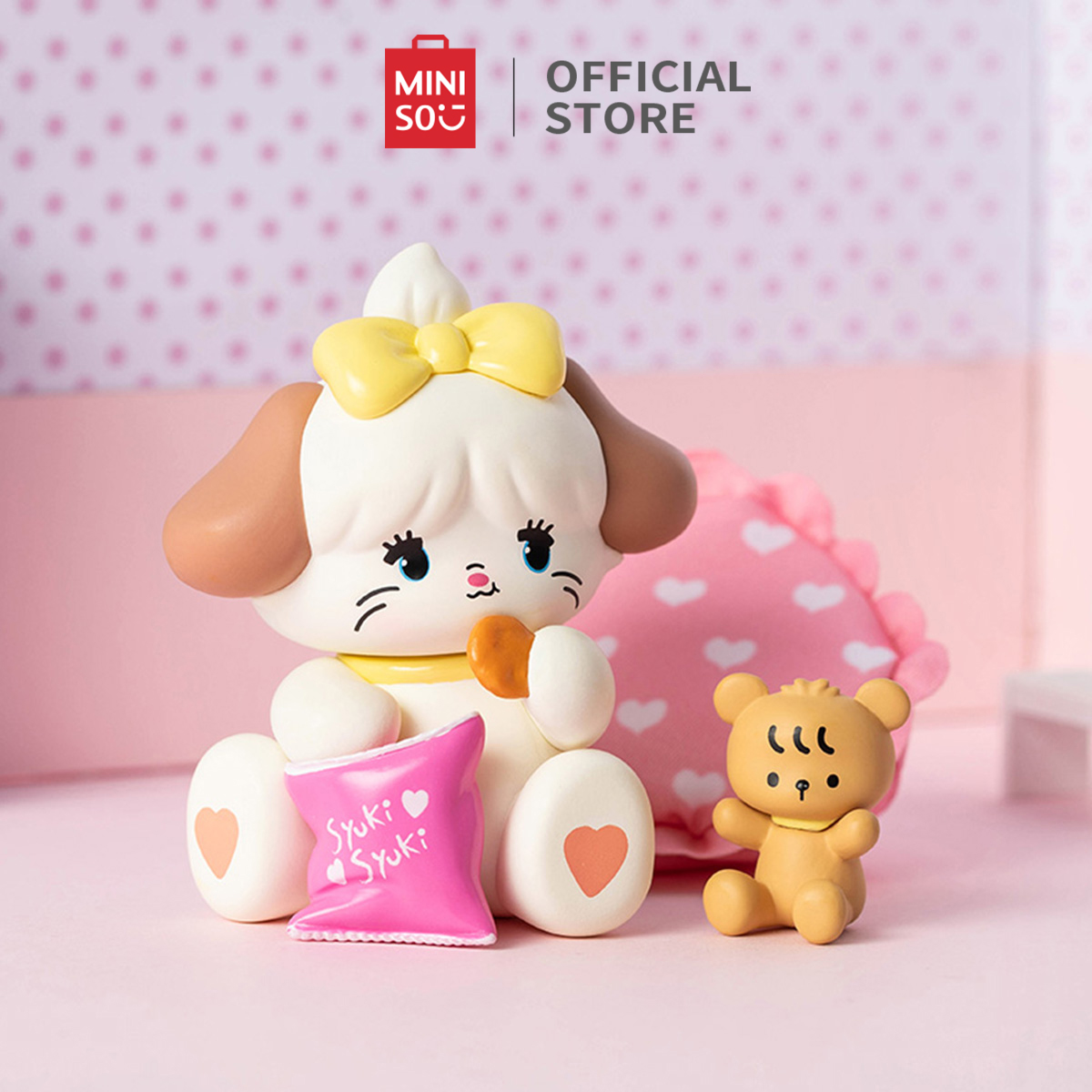 Jual Miniso Blind Box Kotak Buta Mikko At Home Series Blind Box Figure Model Ornamen Kotak Buta ...