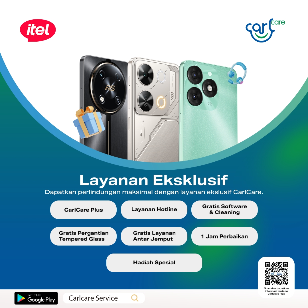 Jual itel A80 4+4/128GB Memory - 50MP Super HDR Camera - Pioneering Design - 6.7" Punch Hole ...