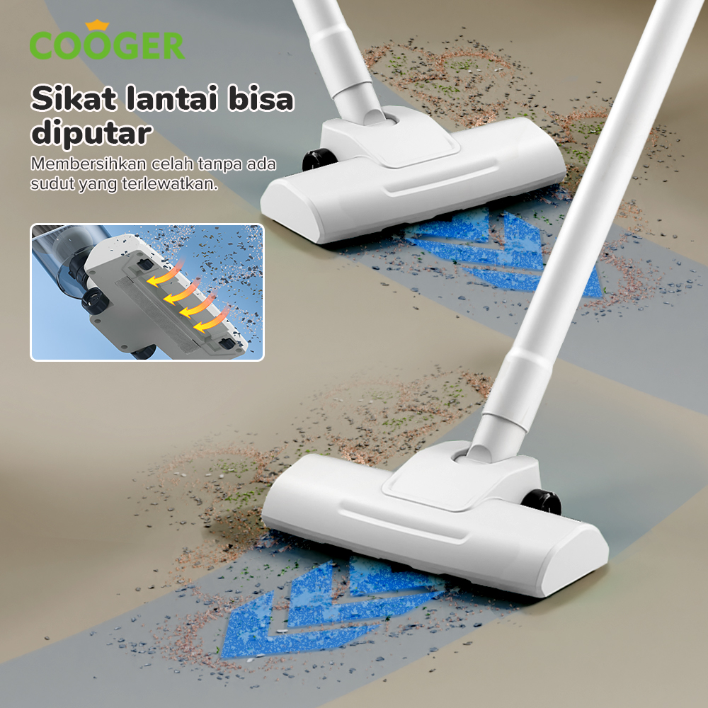 Jual COOGER Vacum Cleaner 5IN1 Alat Penyedot Debu Lantai Dengan Daya ...