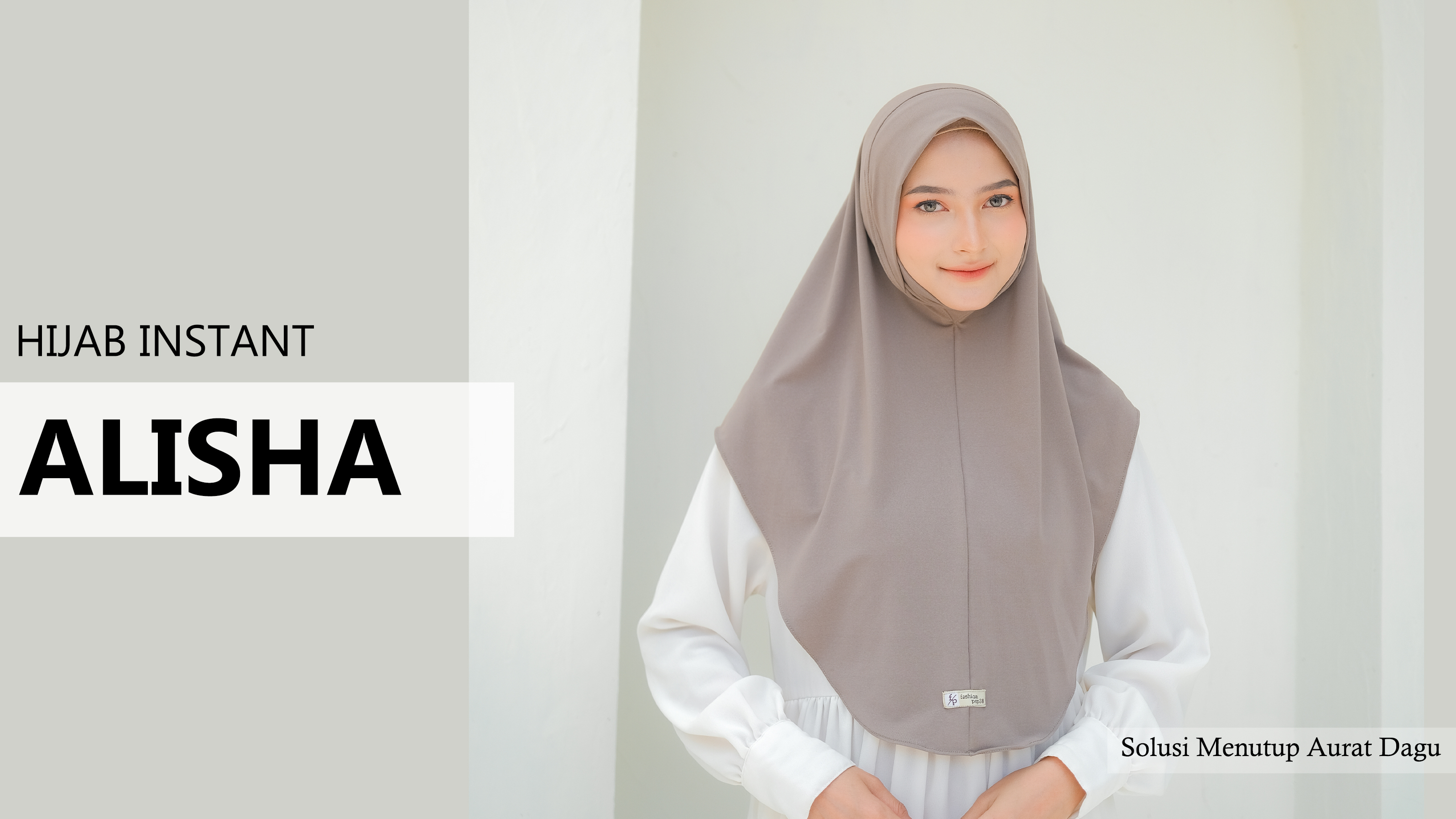Jual Fashion pop38 - Jilbab Instan Alisha Hijab Soft Pad Jersey Premium ...